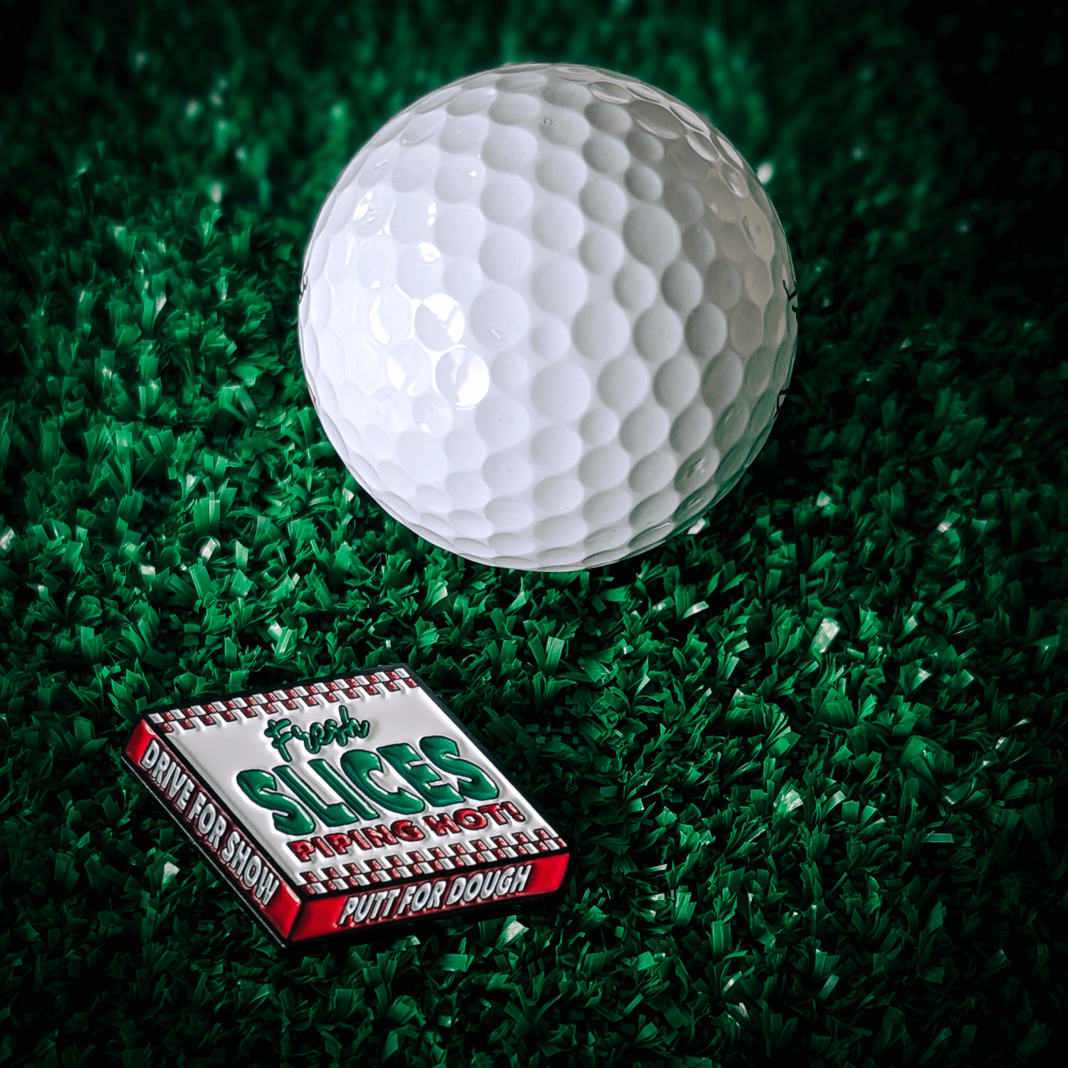 Fresh Slices Golf Ball Marker – Sinking Birdies